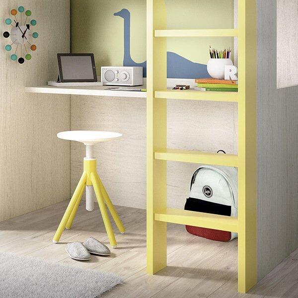 Litera compacta con escritorio y armario | mymobel.com