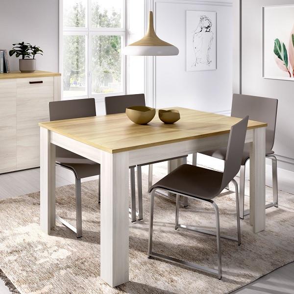 Mesa de comedor extensible en color fines y milano I Tifon.es
