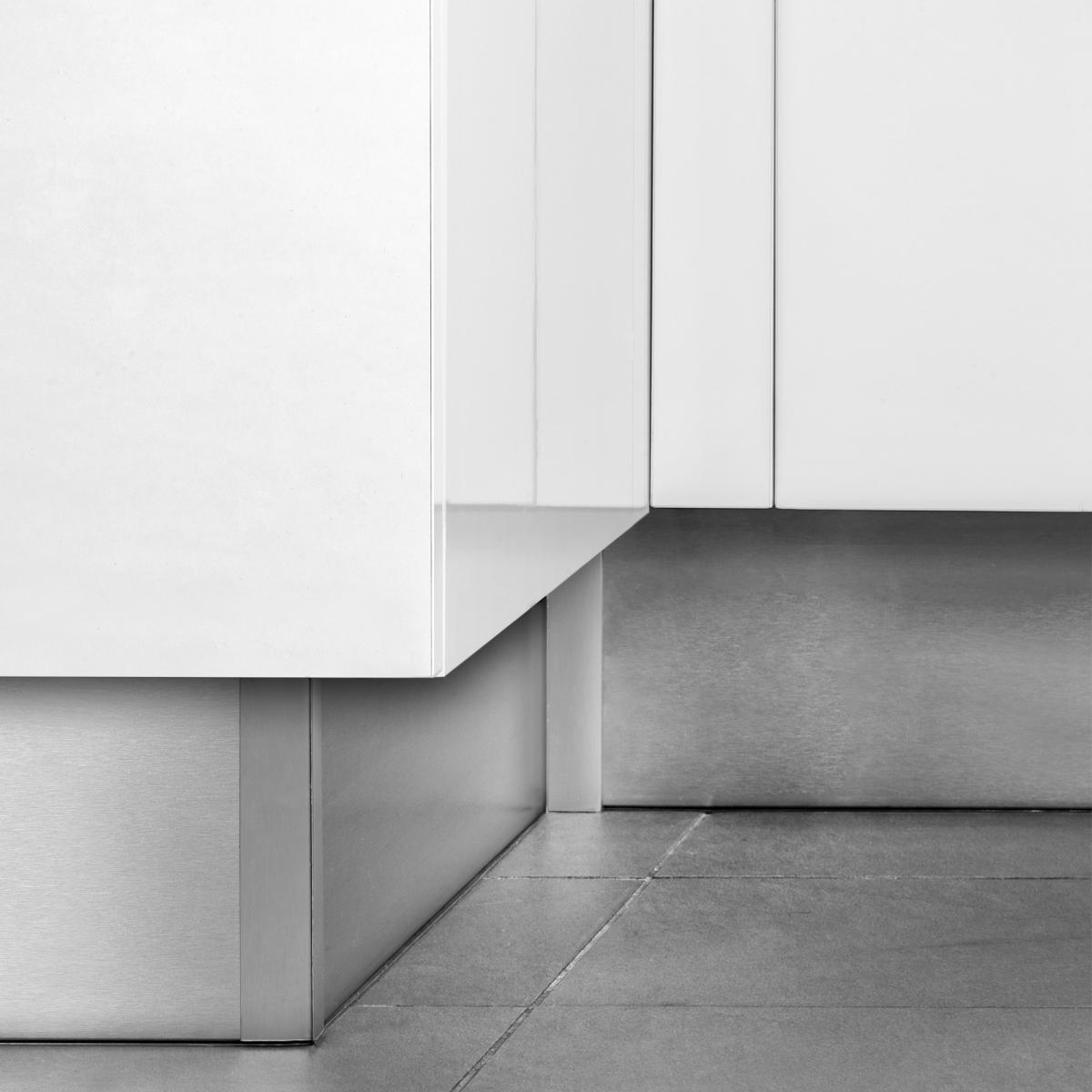 Kit de zócalos para cocina Plasline con accesorios de unión
