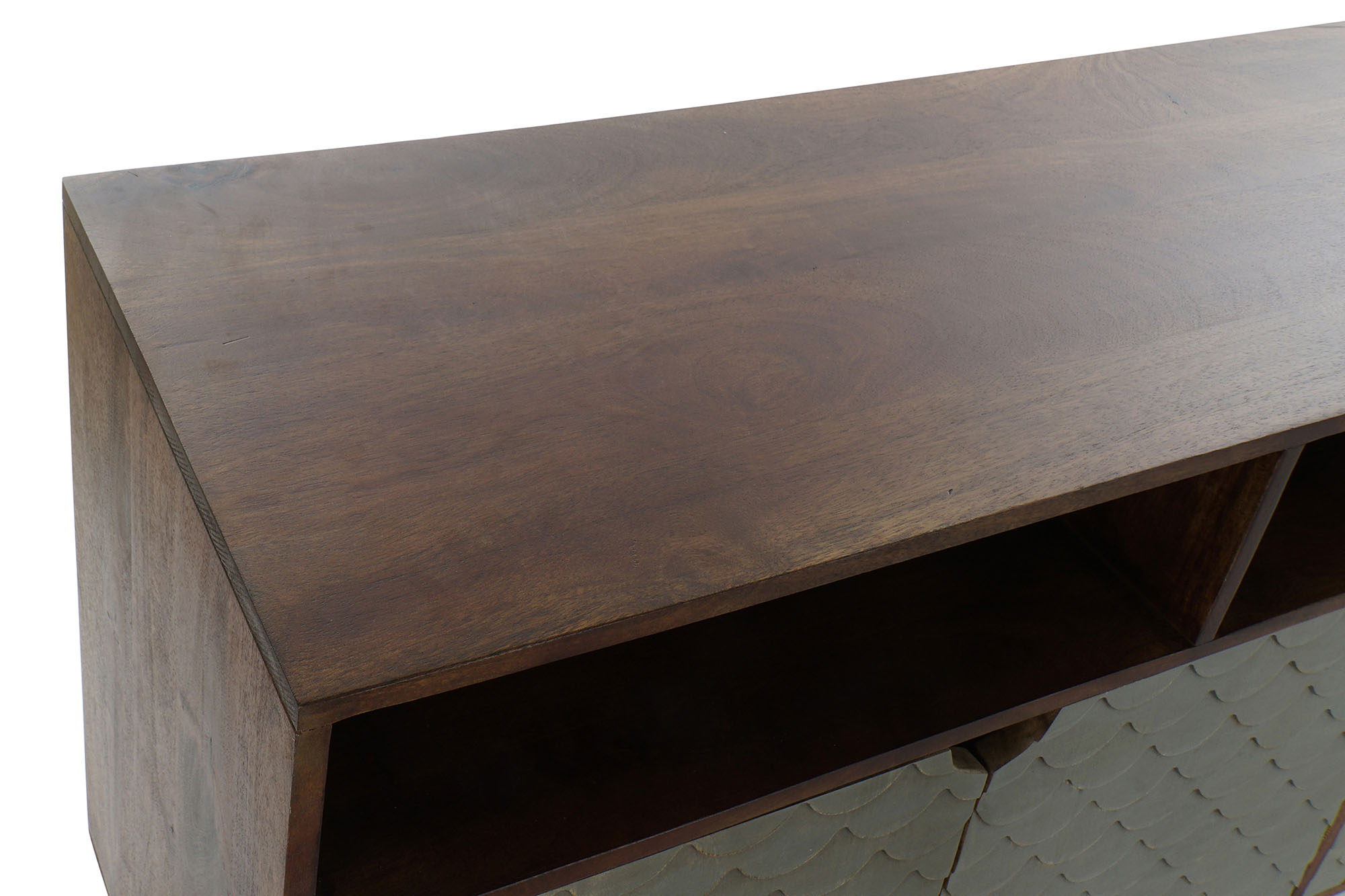 BUFFET MANGO 180X45X75 ONDAS GRIS