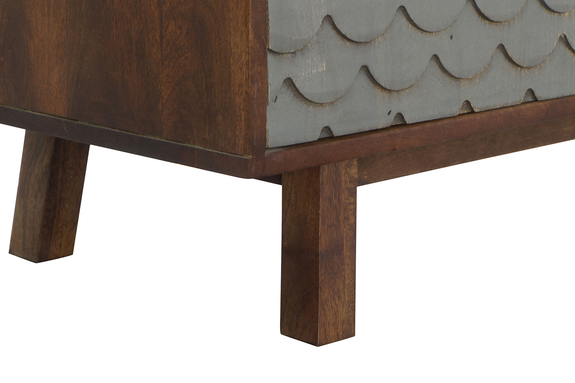 BUFFET MANGO 180X45X75 ONDAS GRIS