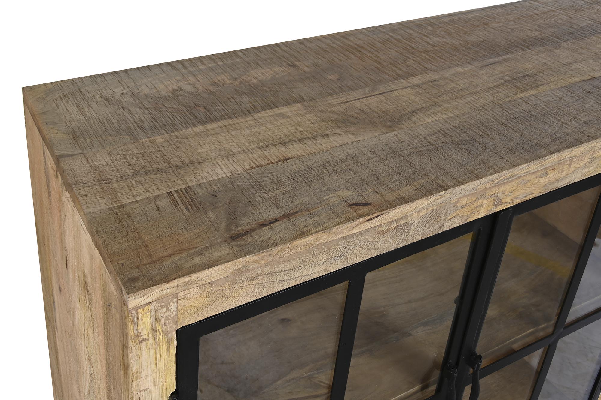 BUFFET MANGO METAL 170X45X100 NATURAL