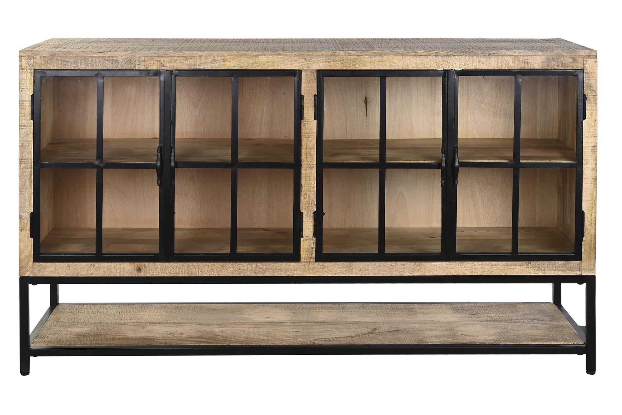 BUFFET MANGO METAL 170X45X100 NATURAL