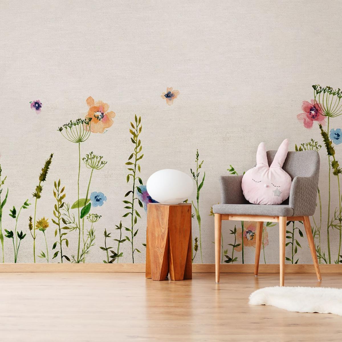 Mural autoadhesivo canvas PRIMAVERA