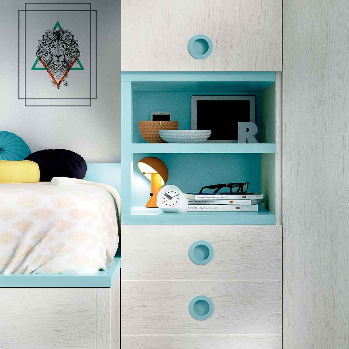 Conjunto juvenil completo | Habitaciones juveniles | mymobel.com